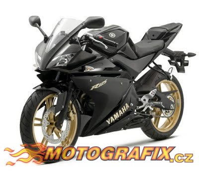 YZF 125R model 2011 black edition - MOTOGRAFIX.cz