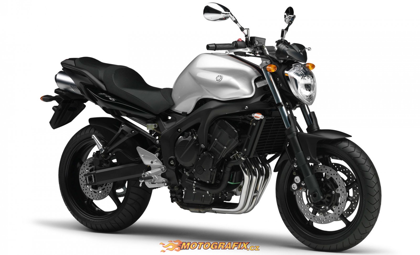FZ 6 S2 fazer stříbrná model 2008 - MOTOGRAFIX.cz